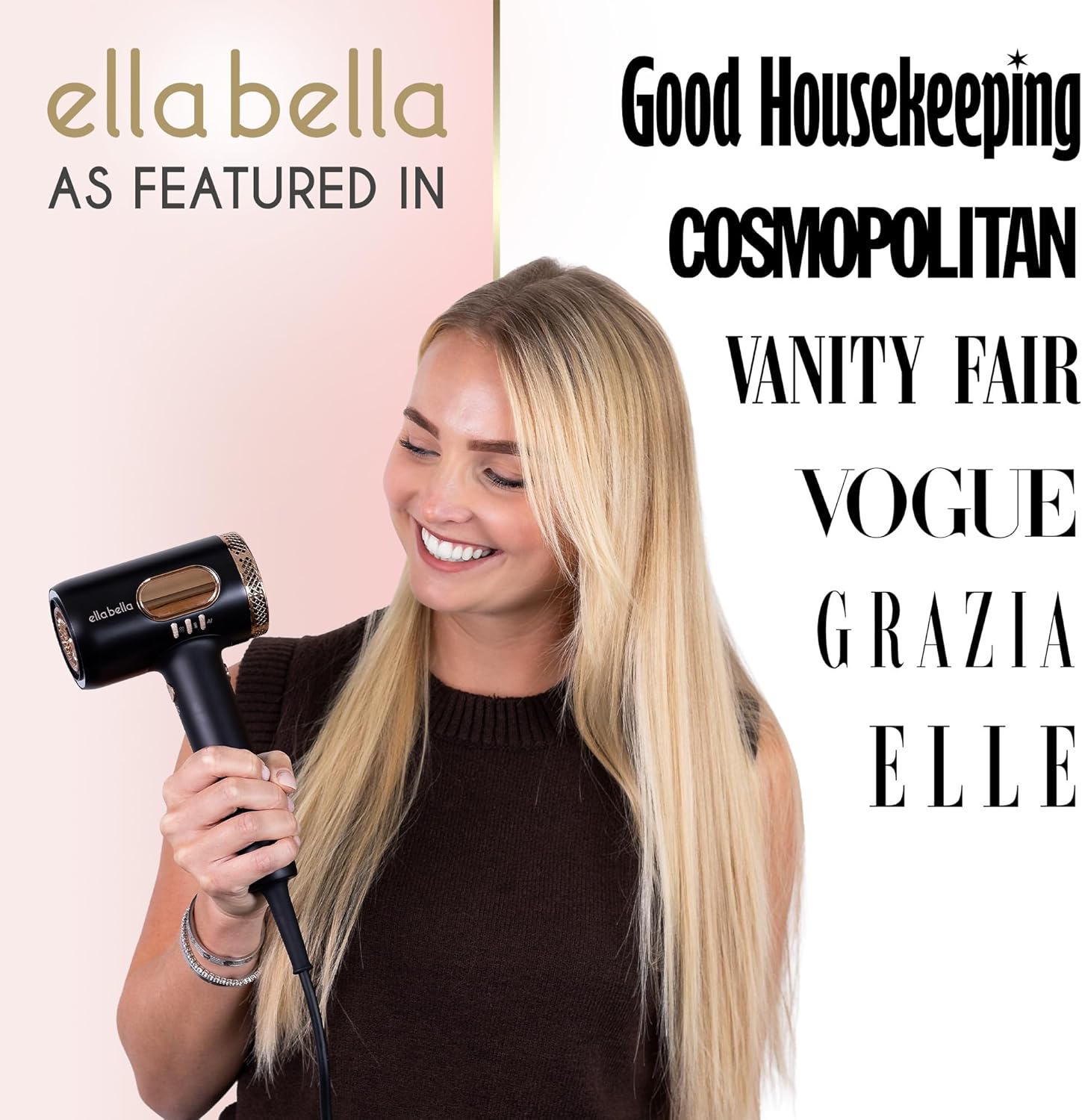 Professional Smart Plasma Hair Dryer – Ella Bella